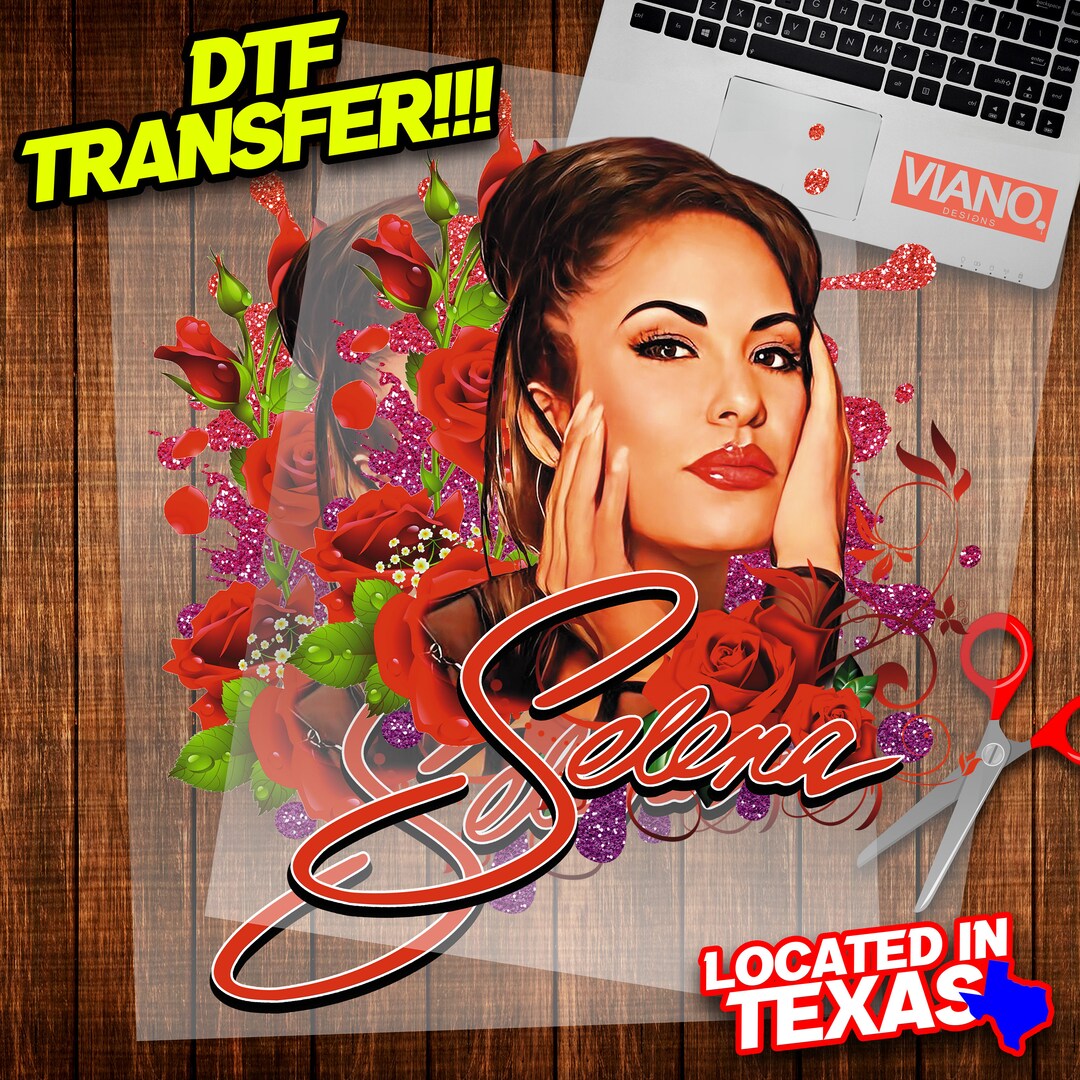 SELENA_9, DTF TRANSFER - Etsy