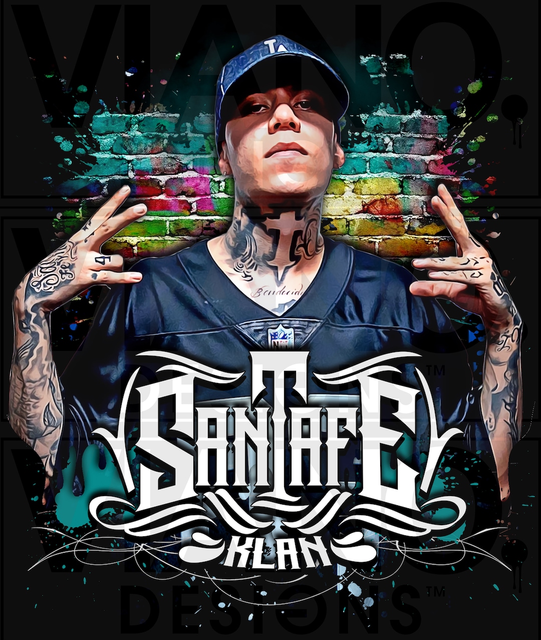 Santa Fe Klan Png Digital Download File Sublimation, Santa Fe Klan PNG ...