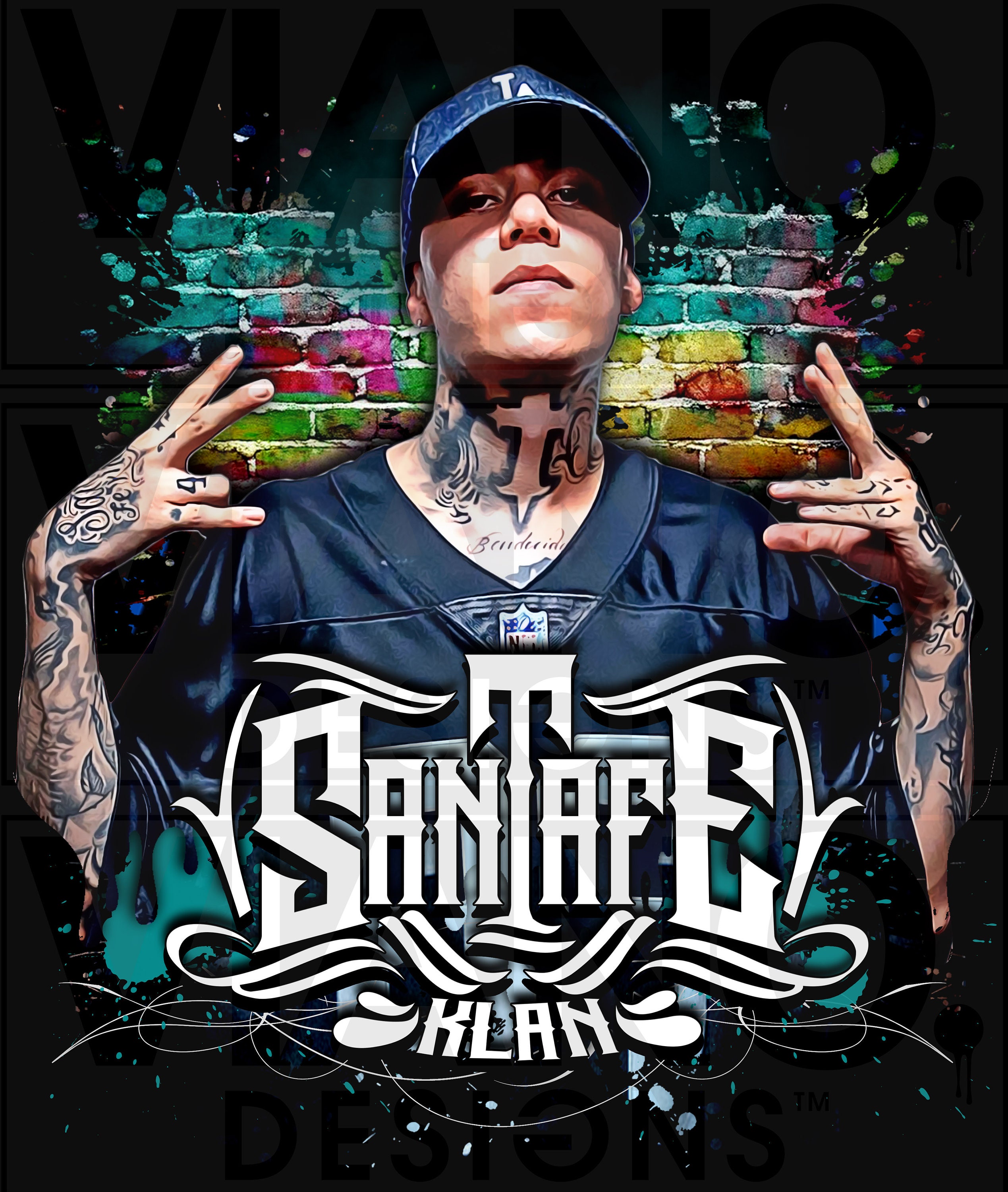 Santa Fe Klan Png Digital Download File Sublimation, Santa Fe Klan PNG ...