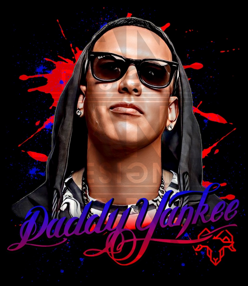 Daddy Yankee PNG, Sublimation File (digital Download) - Etsy