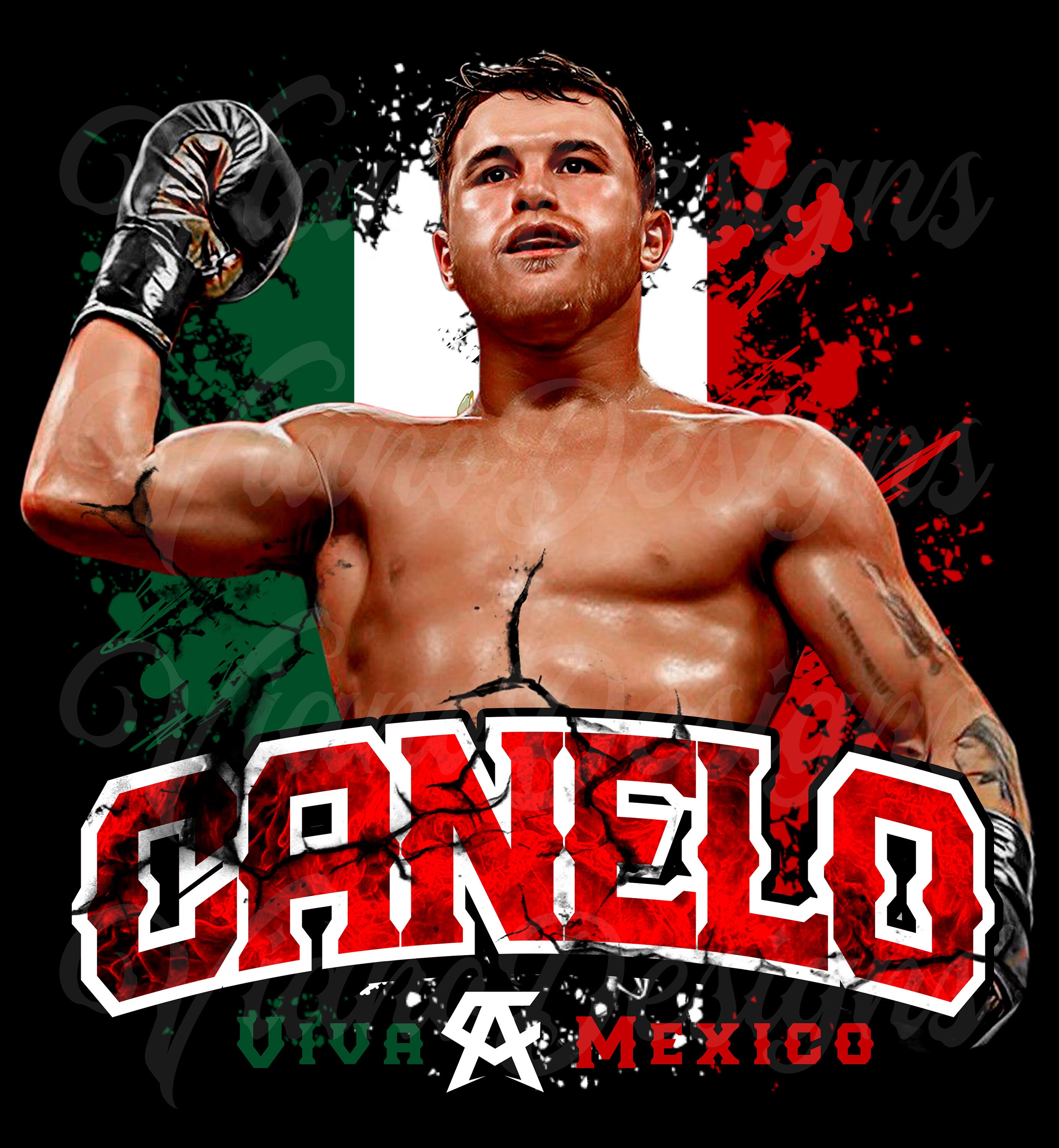 Canelo PNG Canelo Sublimation DTF Transfer canelo Boxing Digital ...