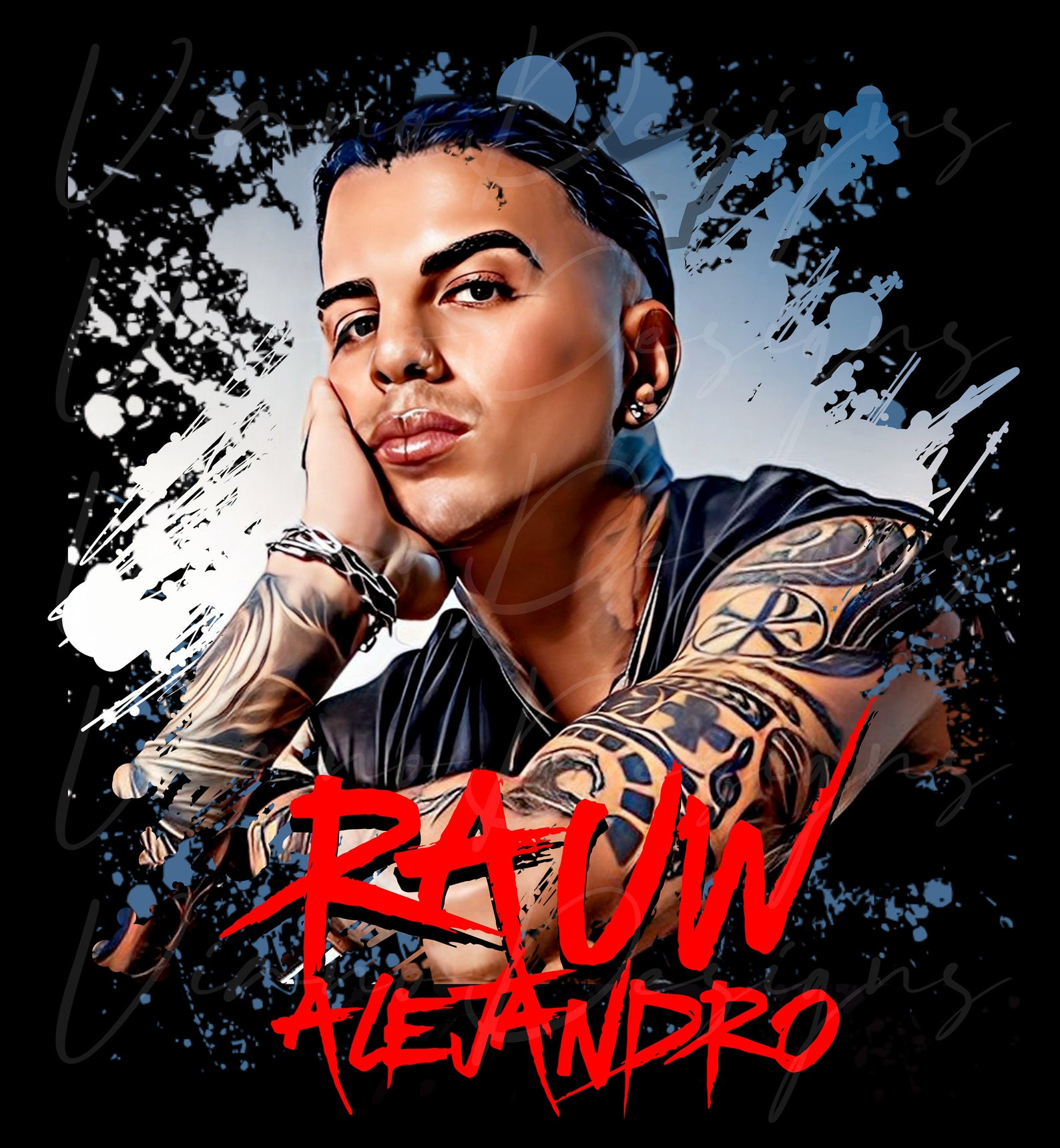 Rauw Alejandro Png Digital Download File Sublimation Rauw - Etsy