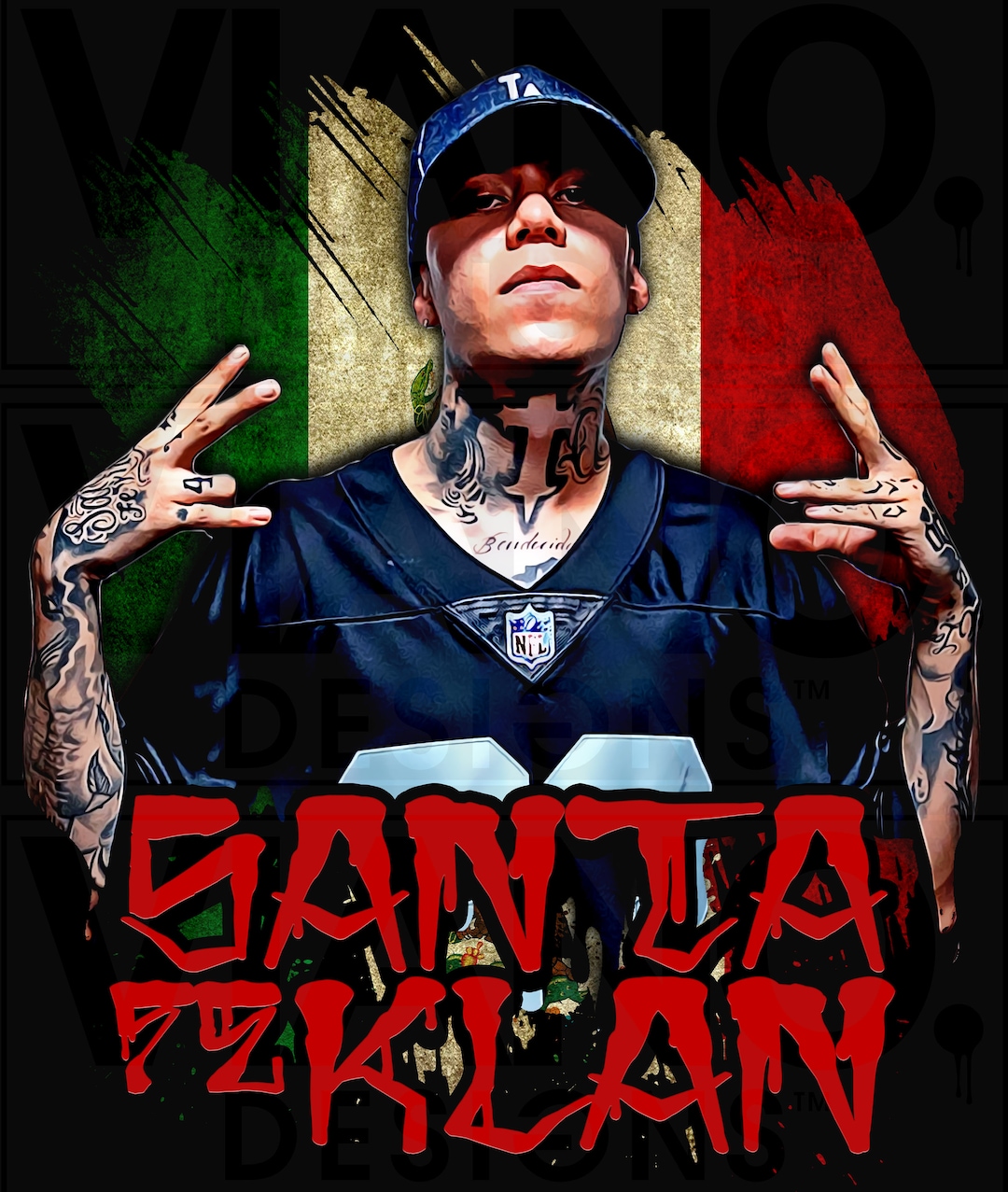 Santa Fe Klan Png Digital Download File Sublimation, Santa Fe Klan PNG ...