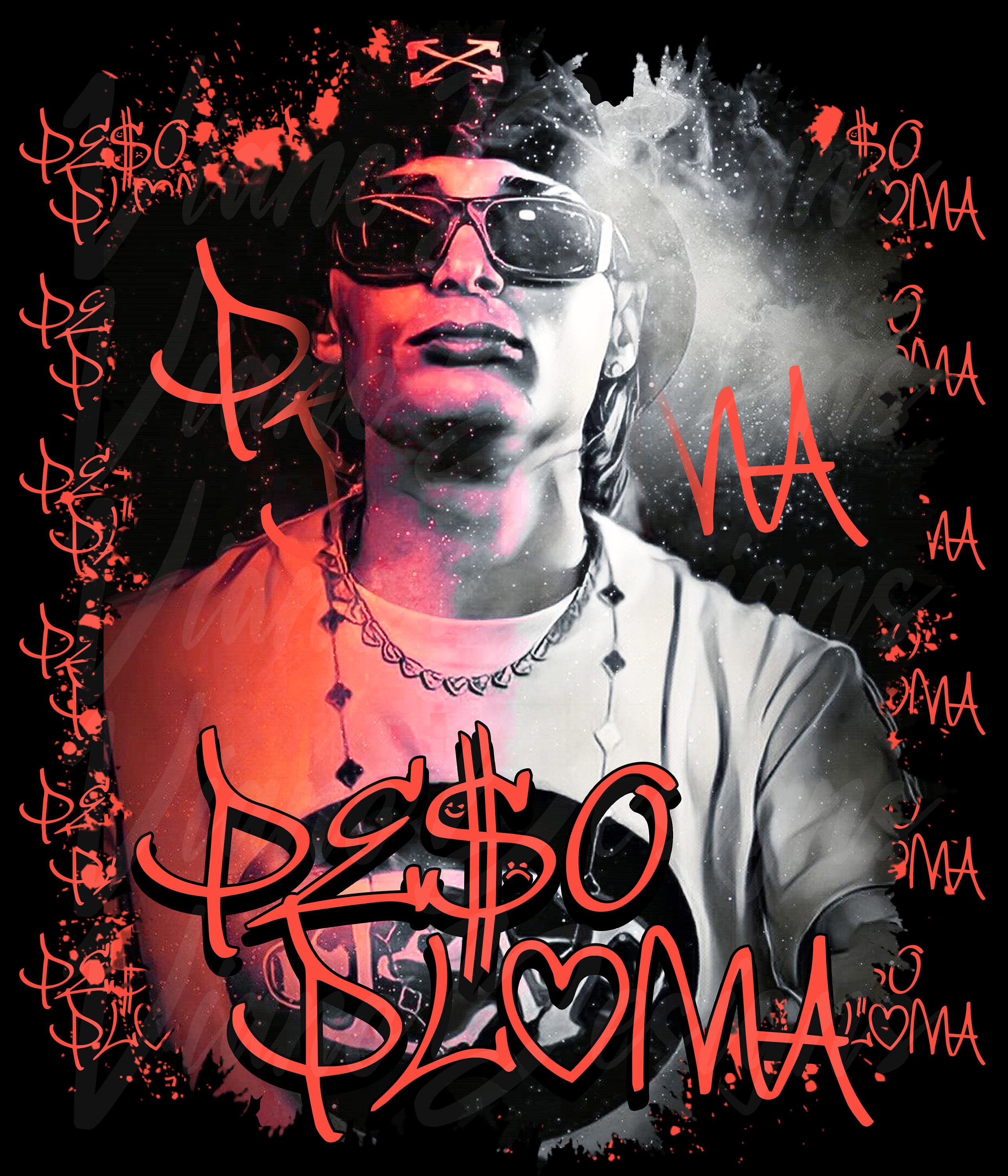 Peso Pluma Png Digital Download File Sublimation, Peso Pluma PNG, Peso ...