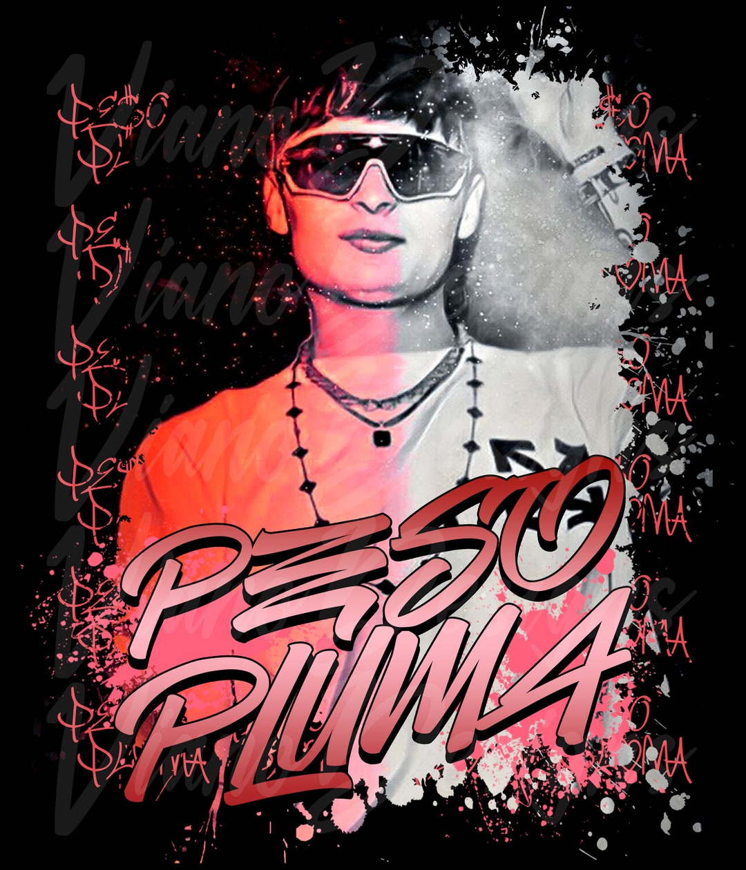 Peso Pluma Png Digital Download File Sublimation, Peso Pluma PNG, Peso ...