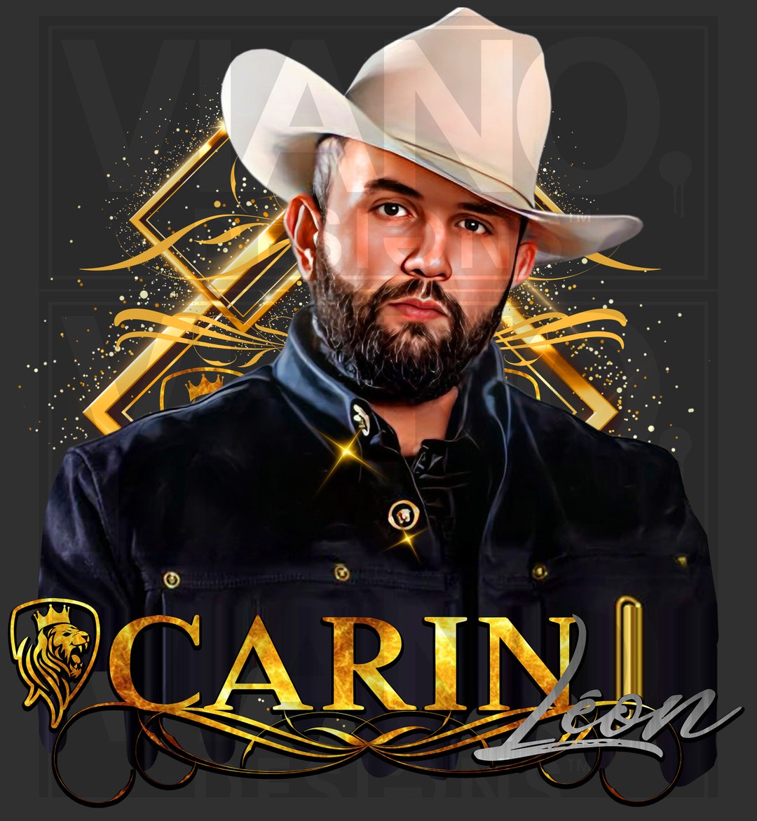 Carin Leon Png Digital Download File Sublimation, Carin Leon PNG, Carin ...