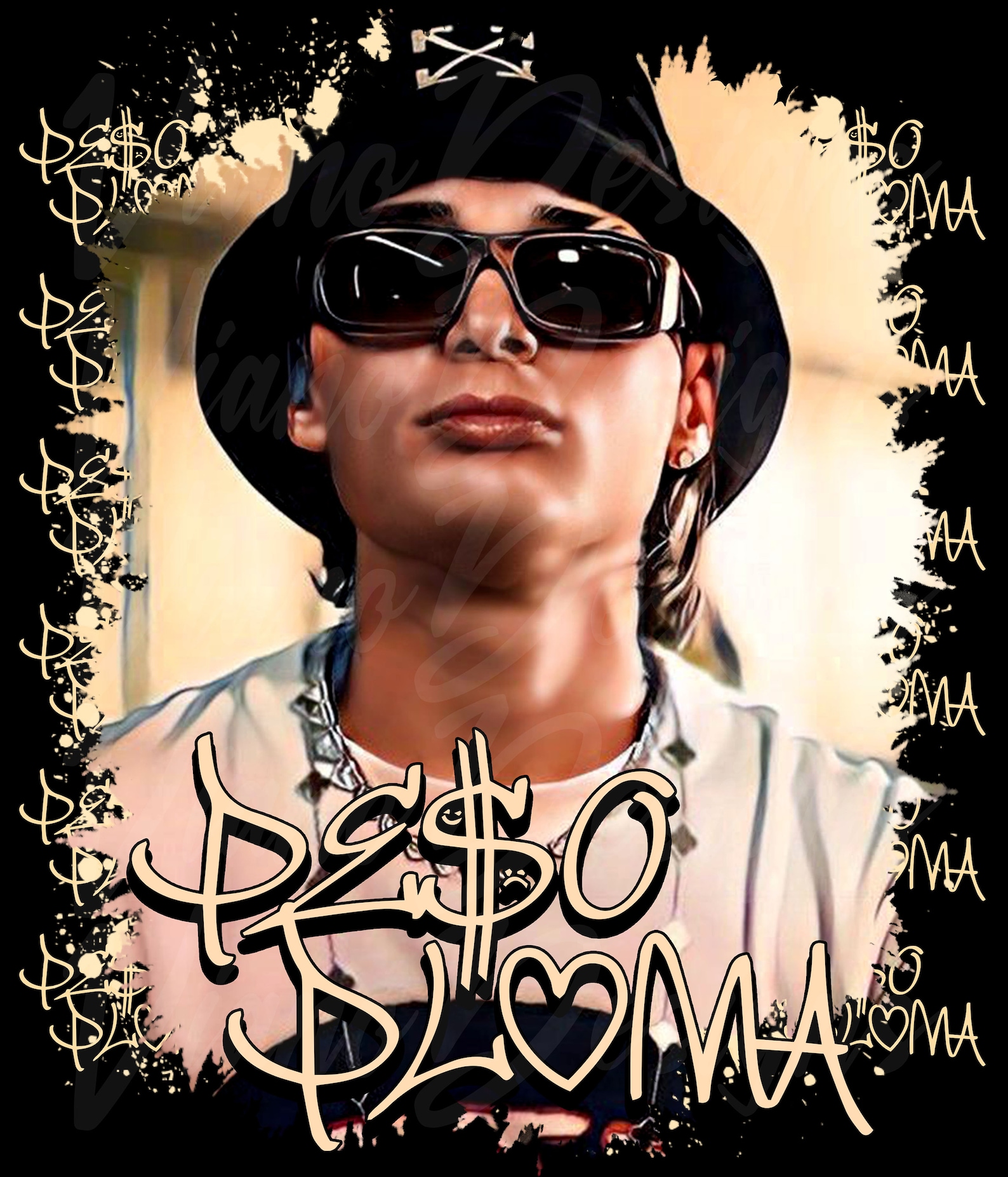 Peso Pluma Png Digital Download File Sublimation, Peso Pluma PNG, Peso ...