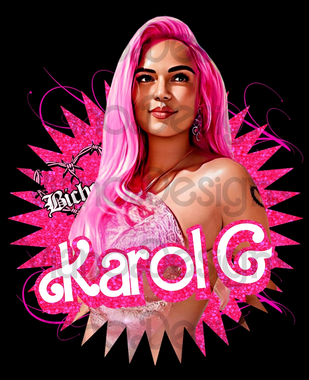 Karol G Png Digital Download File Sublimation, Karol G PNG, Karol G ...