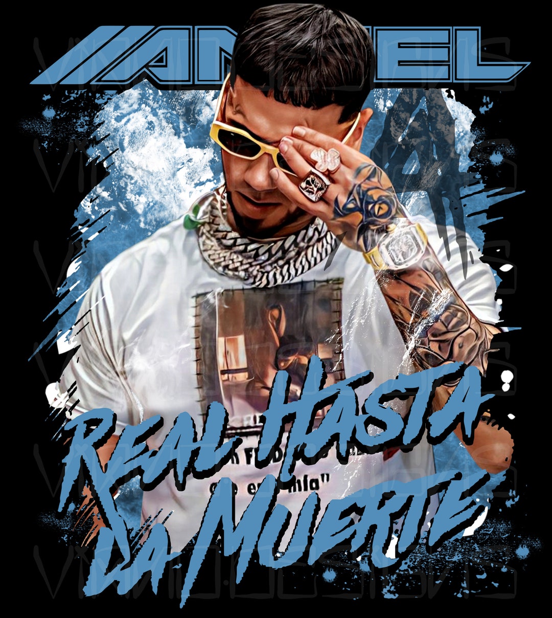 Anuel Aa Png Digital Download File Sublimation, Anuel Aa PNG, Anuel Aa ...
