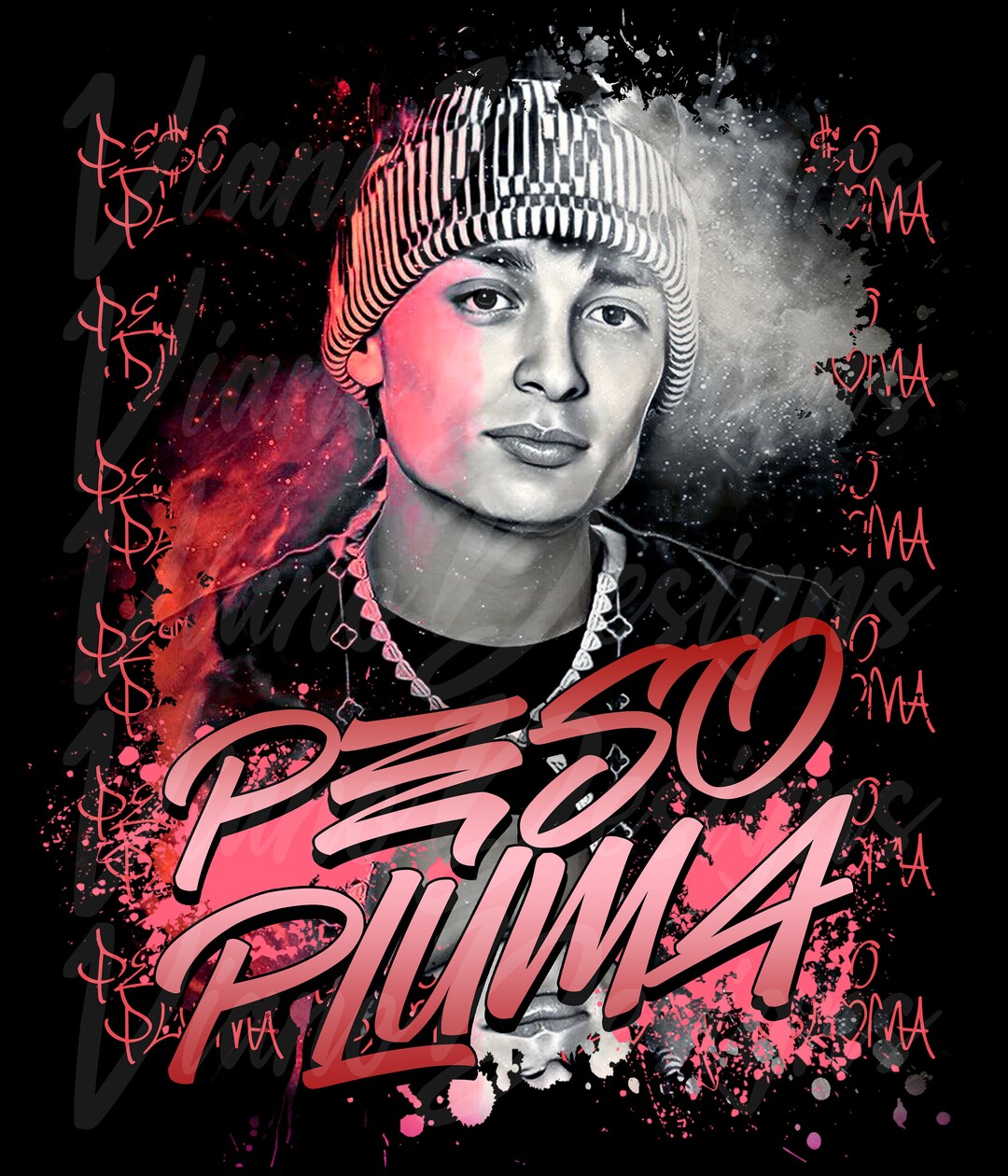 Peso Pluma Png Digital Download File Sublimation, Peso Pluma PNG, Peso ...