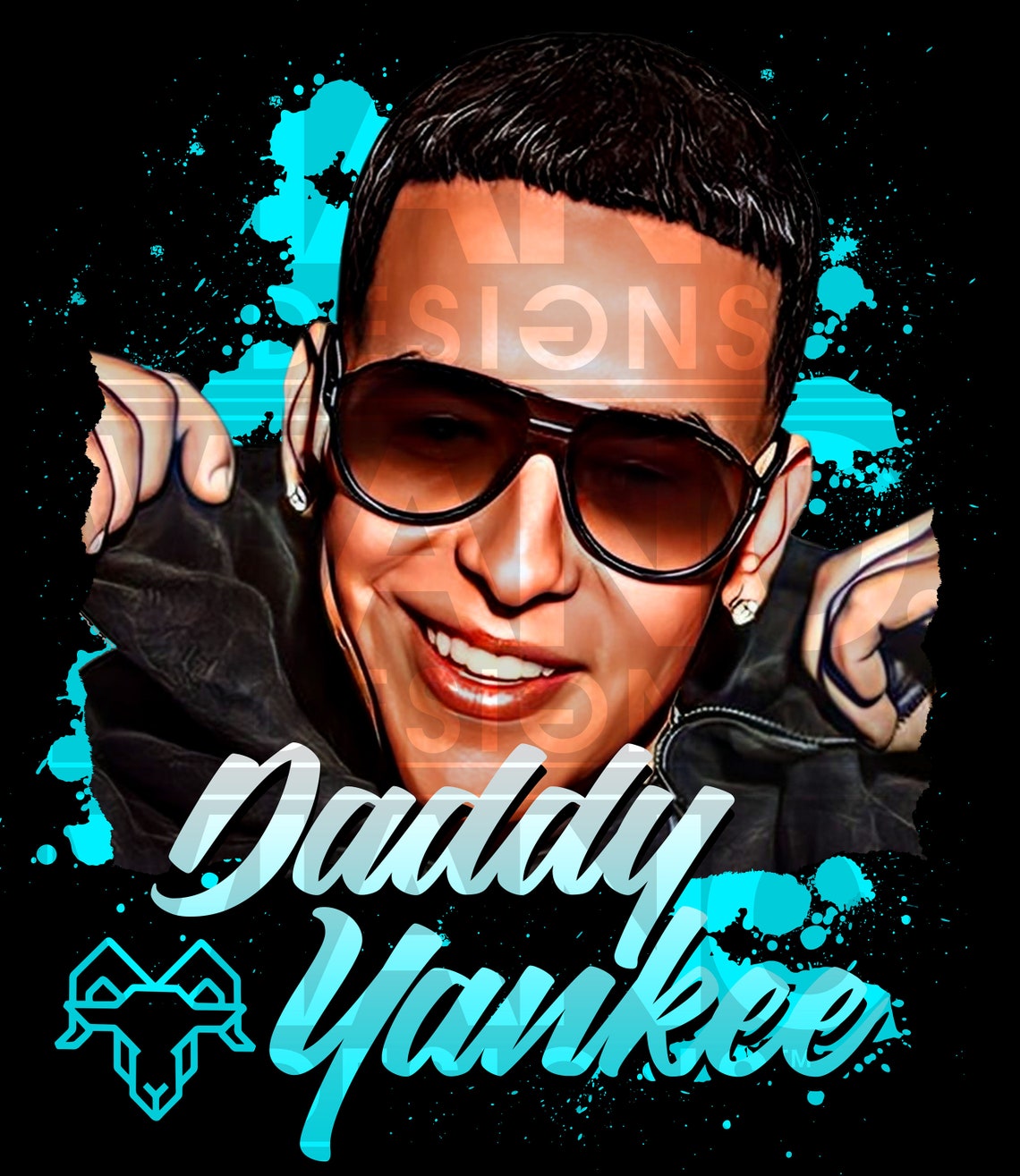 Daddy Yankee PNG, Sublimation Digital Download - Etsy