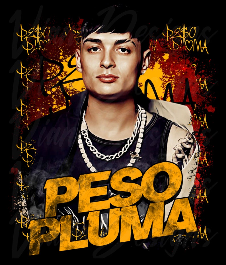 Peso Pluma Png Digital Download File Sublimation, Peso Pluma PNG, Peso ...