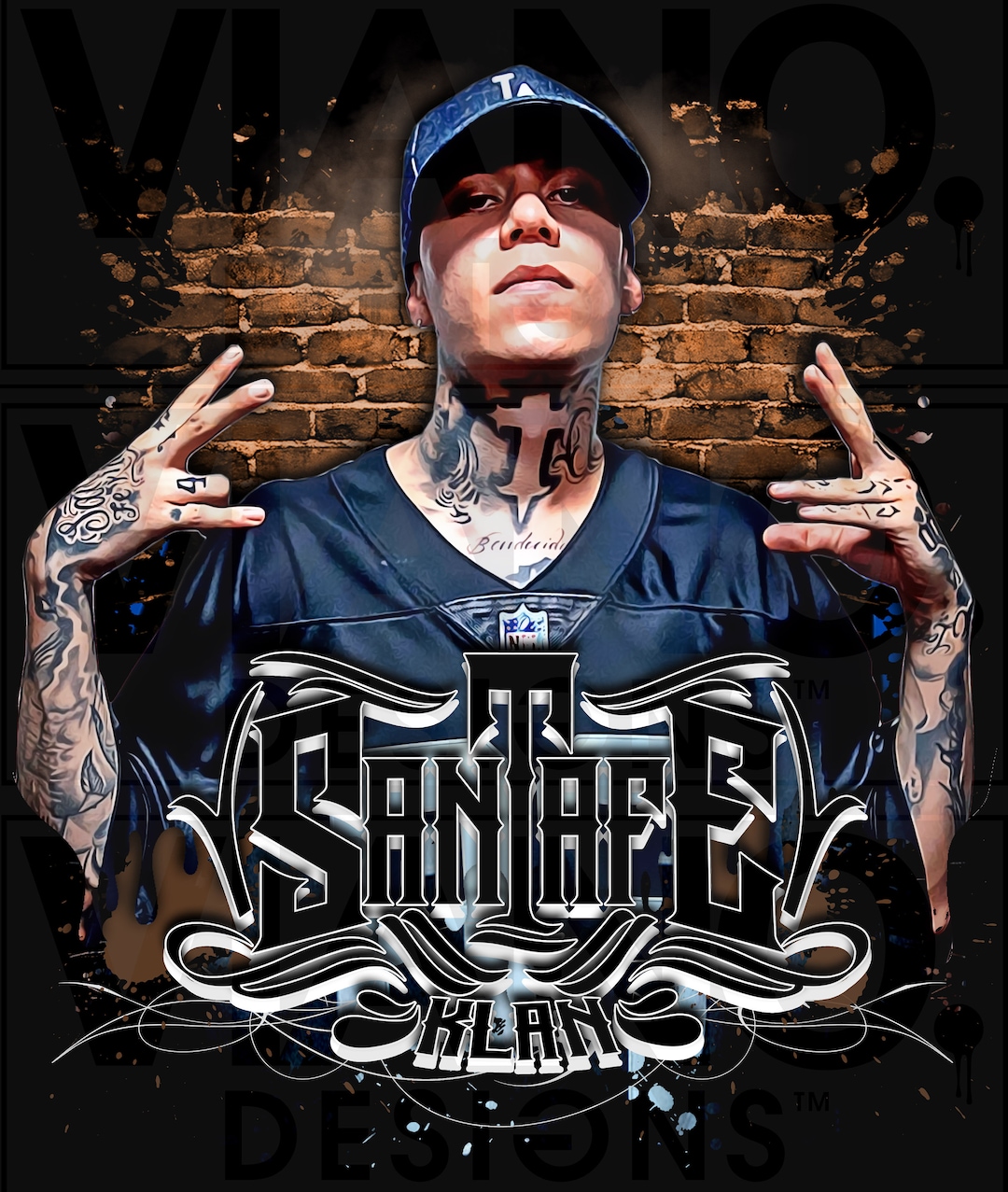 Santa Fe Klan Png Digital Download File Sublimation, Santa Fe Klan PNG ...