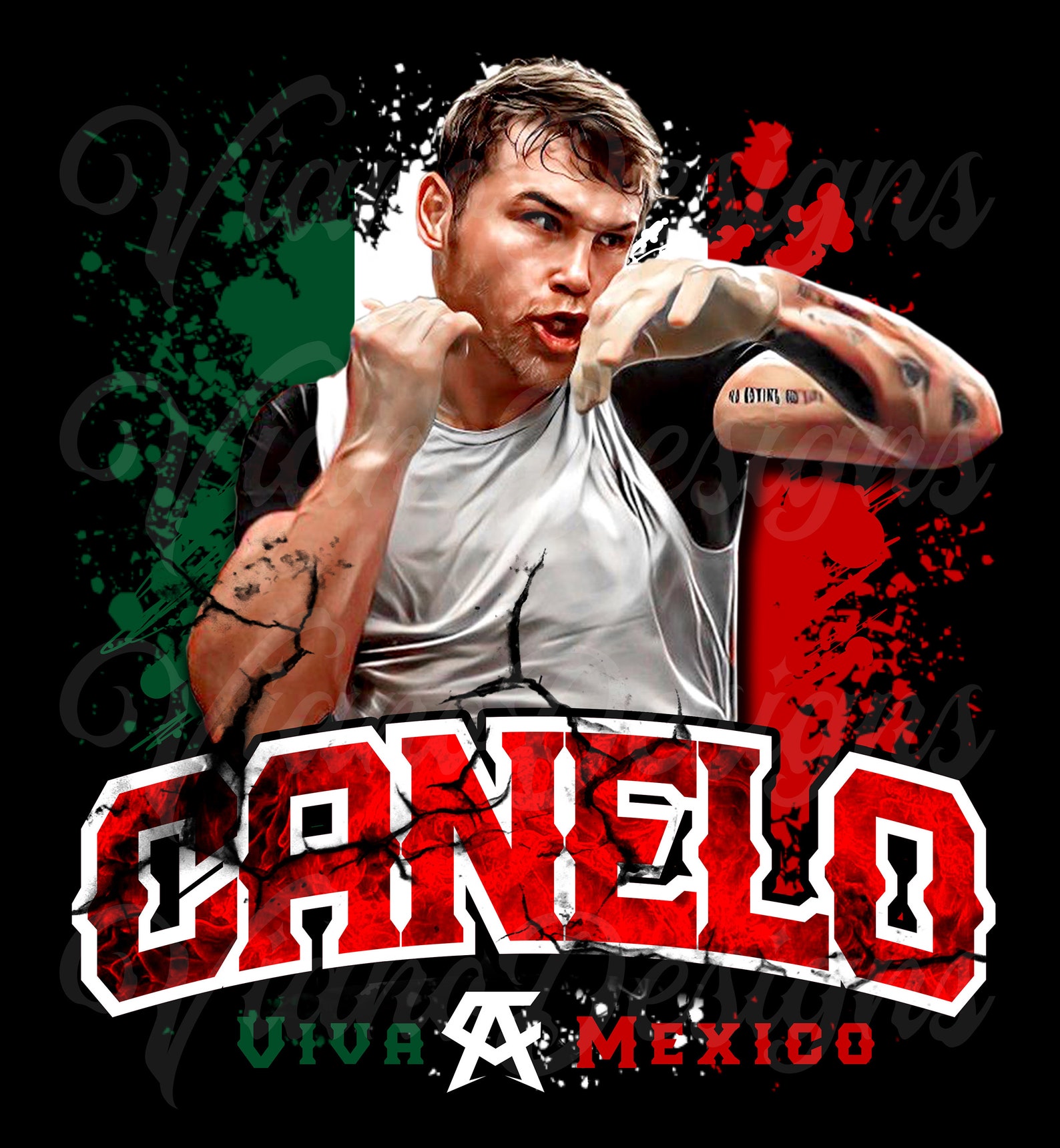 Canelo Alvarez Boxing PNG | Sublimation, DTF Transfer (digital Download ...