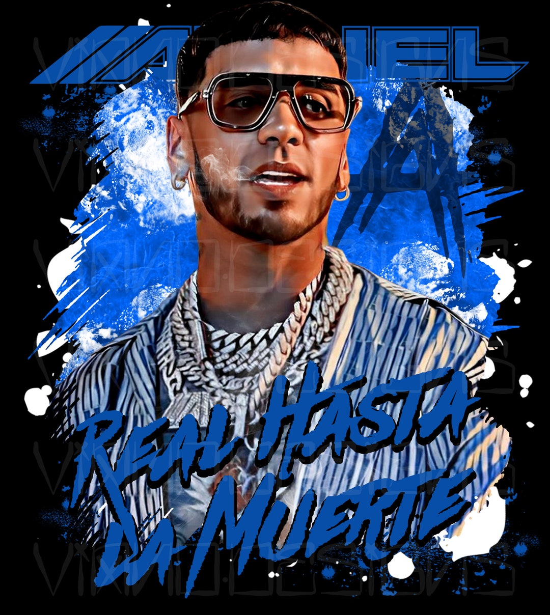Anuel Aa Png Digital Download File Sublimation, Anuel Aa PNG, Anuel Aa ...