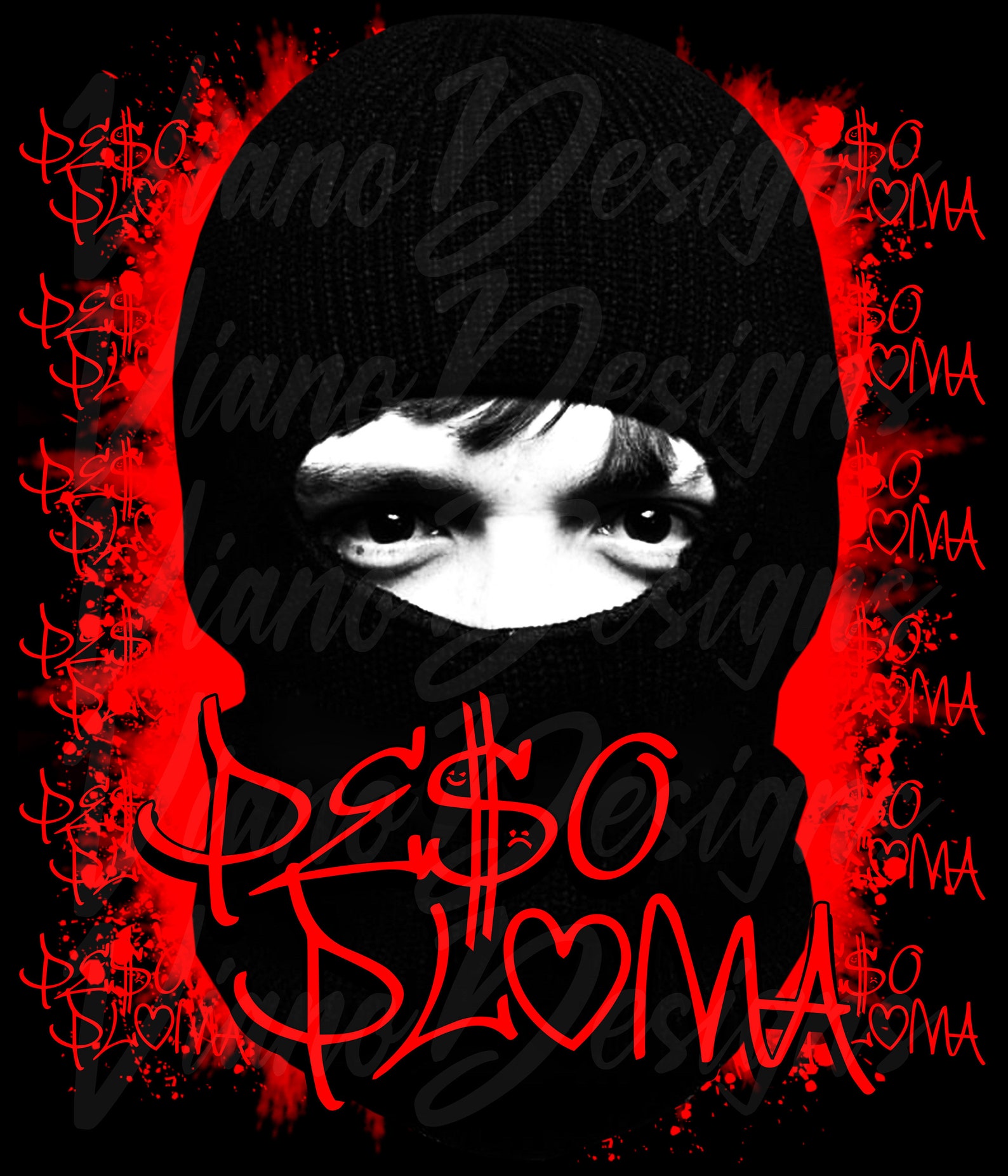 Peso Pluma Png Digital Download File Sublimation, Peso Pluma PNG, Peso ...