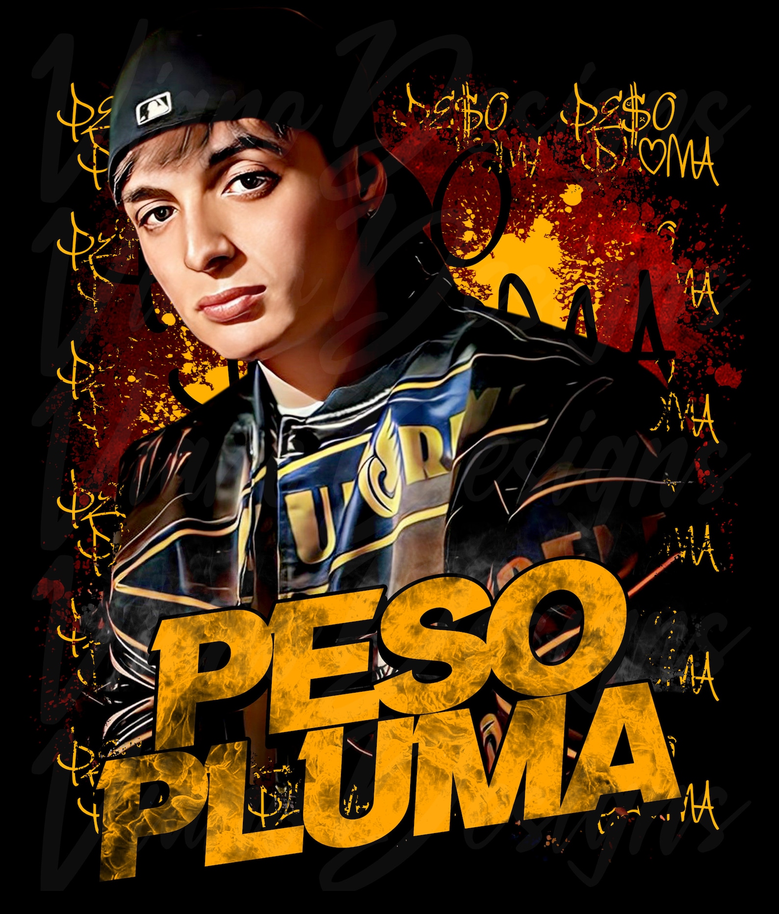 Peso Pluma Png Digital Download File Sublimation, Peso Pluma PNG, Peso ...