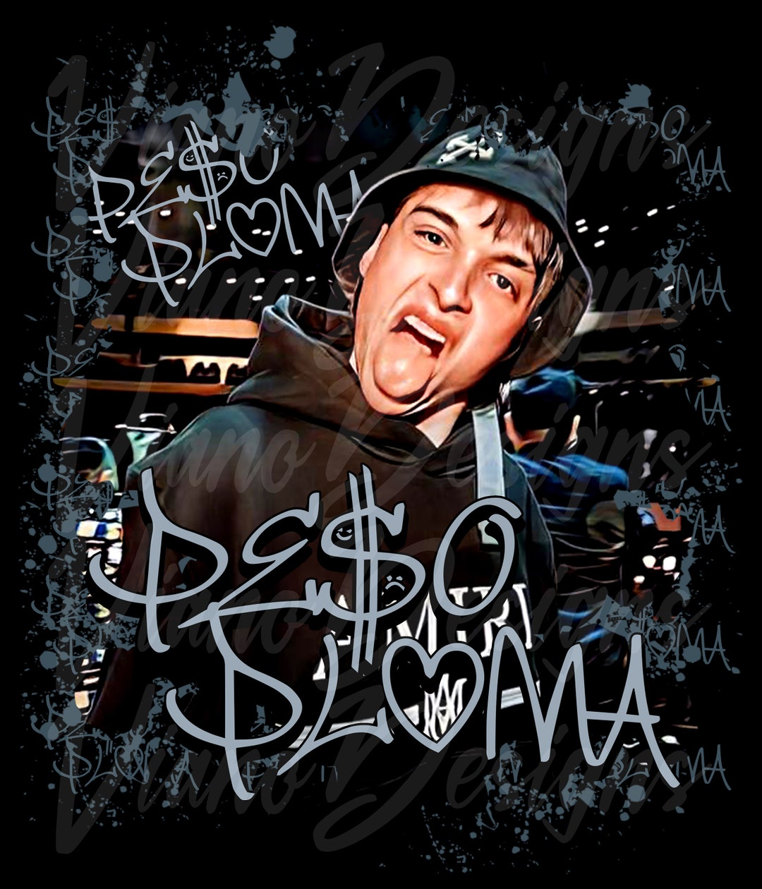 Peso Pluma Png Digital Download File Sublimation, Peso Pluma PNG, Peso ...