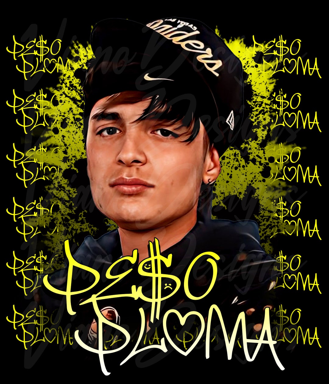 Peso Pluma Png Digital Download File Sublimation, Peso Pluma PNG, Peso ...