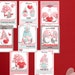 Printable Gnome Themed Valentine's Day Cards | Set of Eight Cards ...