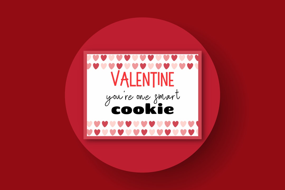 Printable Valentine Cards | Set of Ten Valentine's Day Tags | Teacher ...