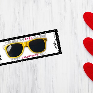 Printable Glasses Valentine Cards | Glasses Themed Valentines ...