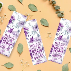 Printable Bookmarks for Mother's Day, Floral Bookmarks for Mom ...