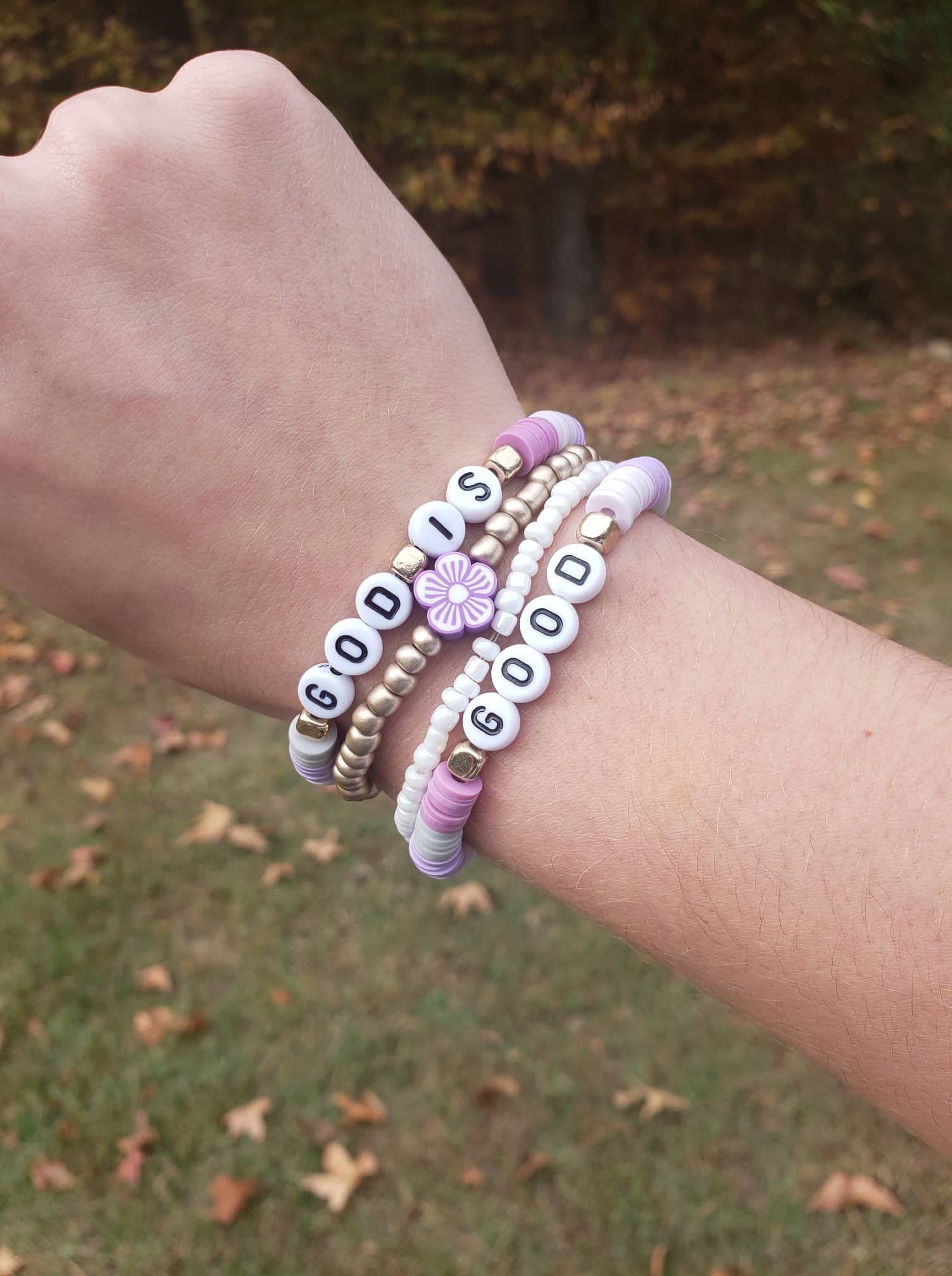 God is Good Bracelet Set/christian Bracelet/ Cute Christian Bracelet ...