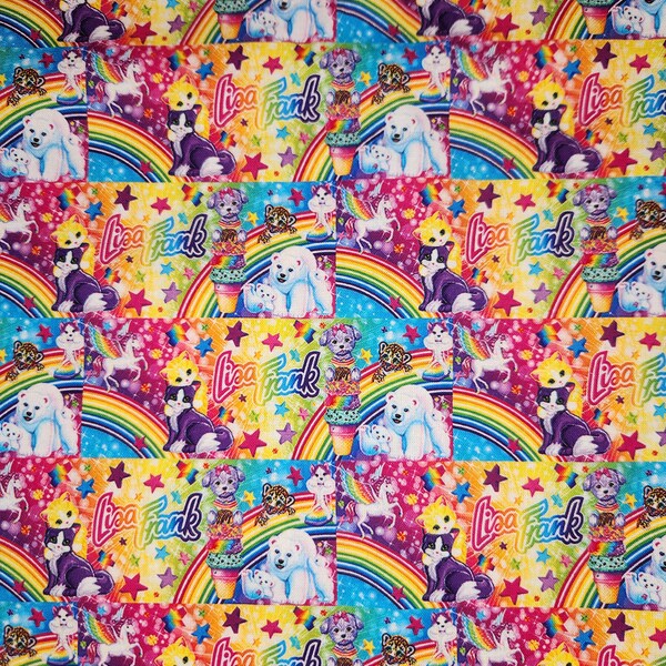 Lisa Frank Fabric by the Yard - Etsy