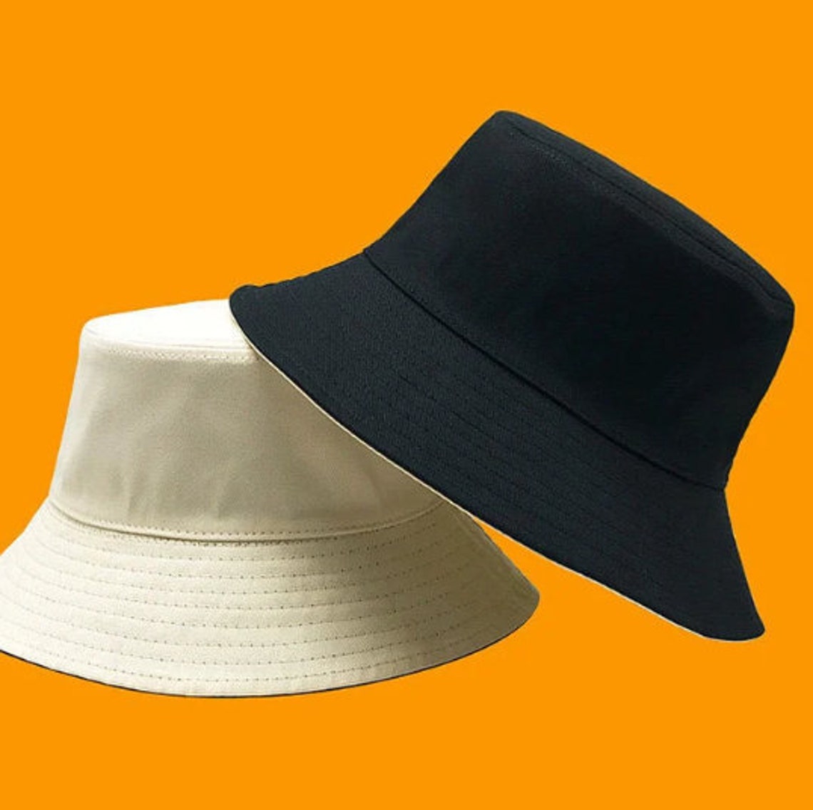 Oversized Reversible Bucket Hat Large Bucket Hat for Women & Men in ...