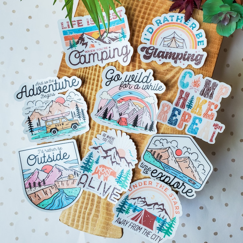 Outdoor Stickers - Etsy