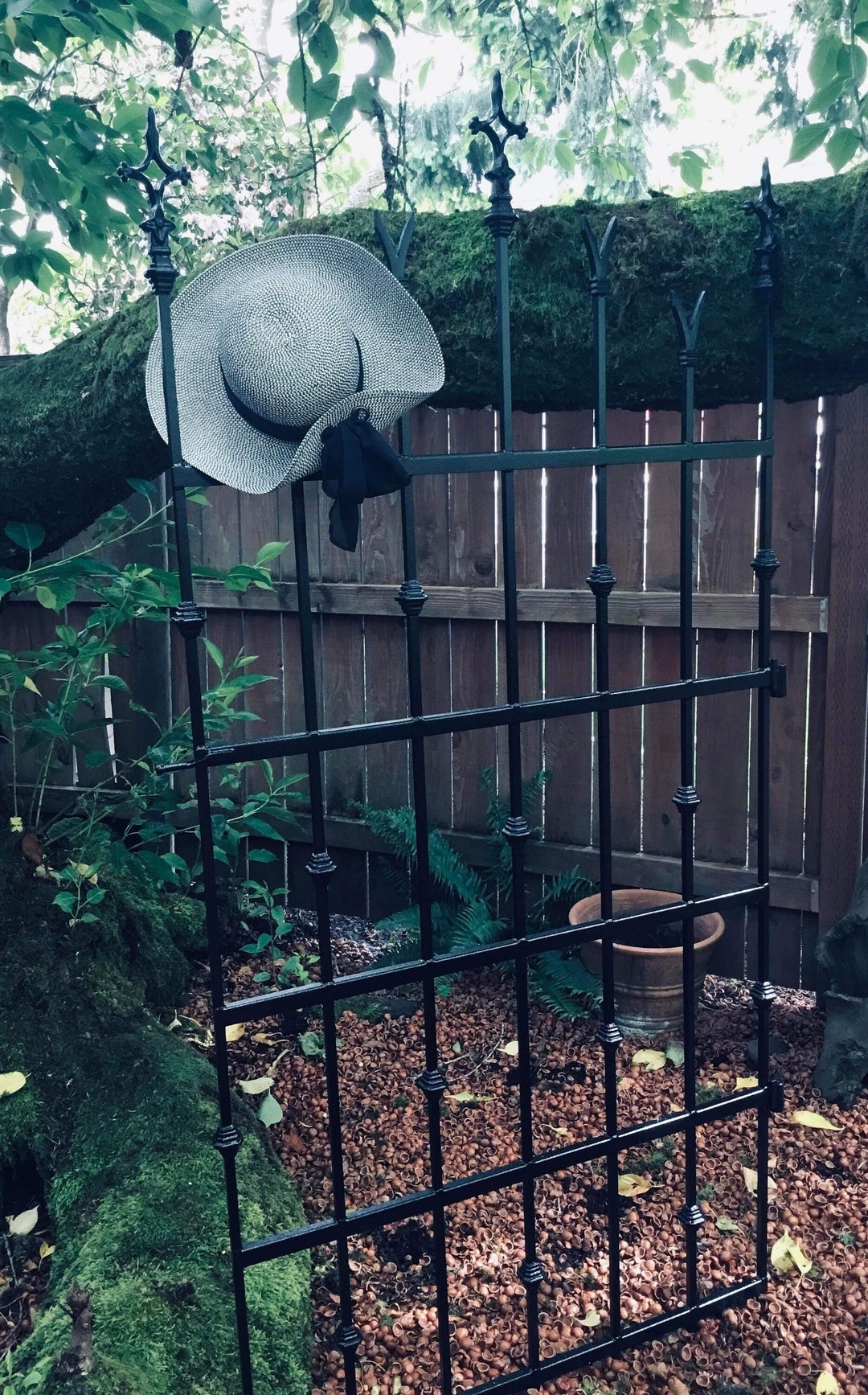 Medieval Gothic Style Wrought Iron Gate - Etsy