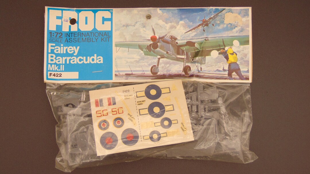 FROG Fairey Barracuda Mk II 1/72 Scale Model Aircraft Kit - Etsy