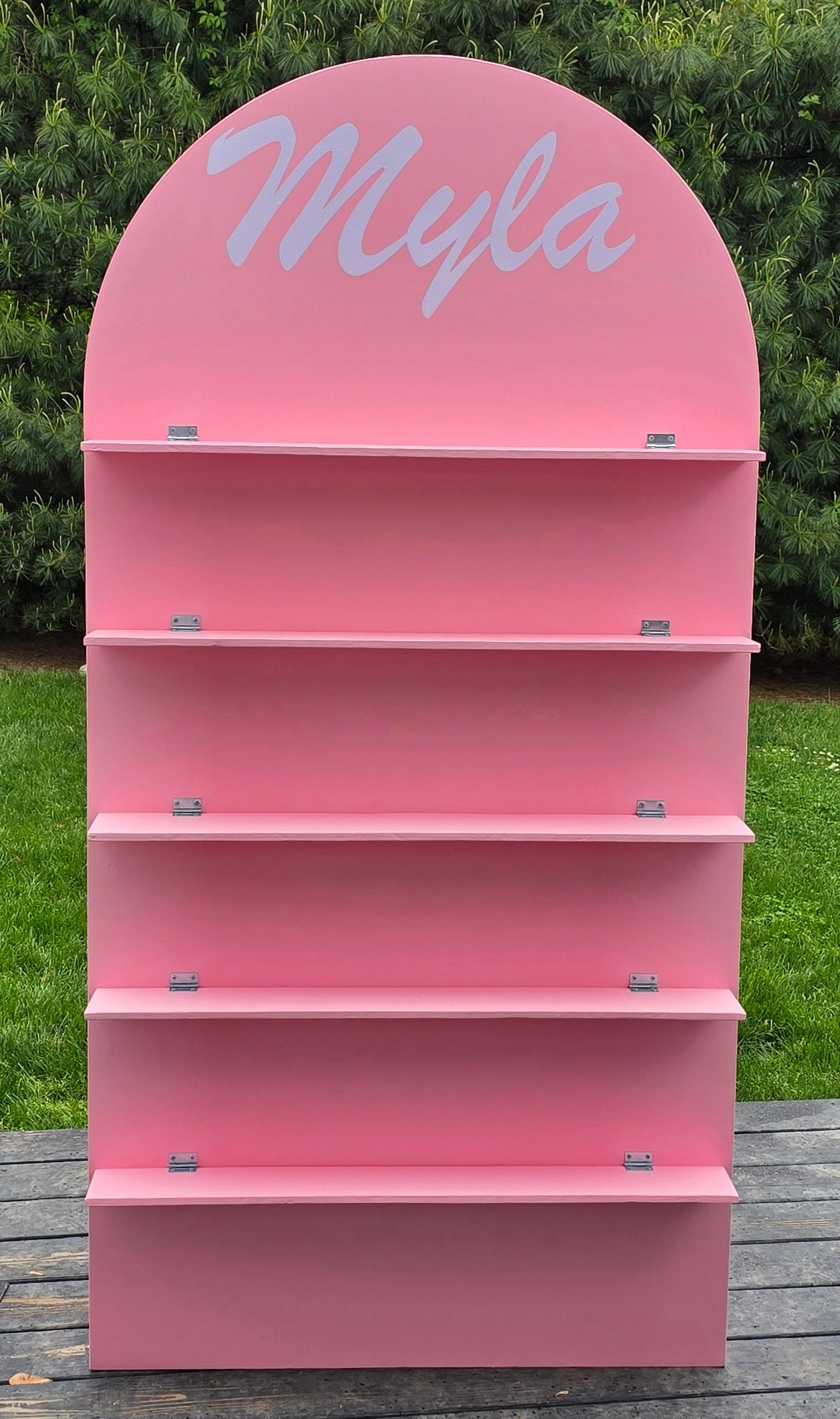 Wood Arch Treat Wall - Etsy