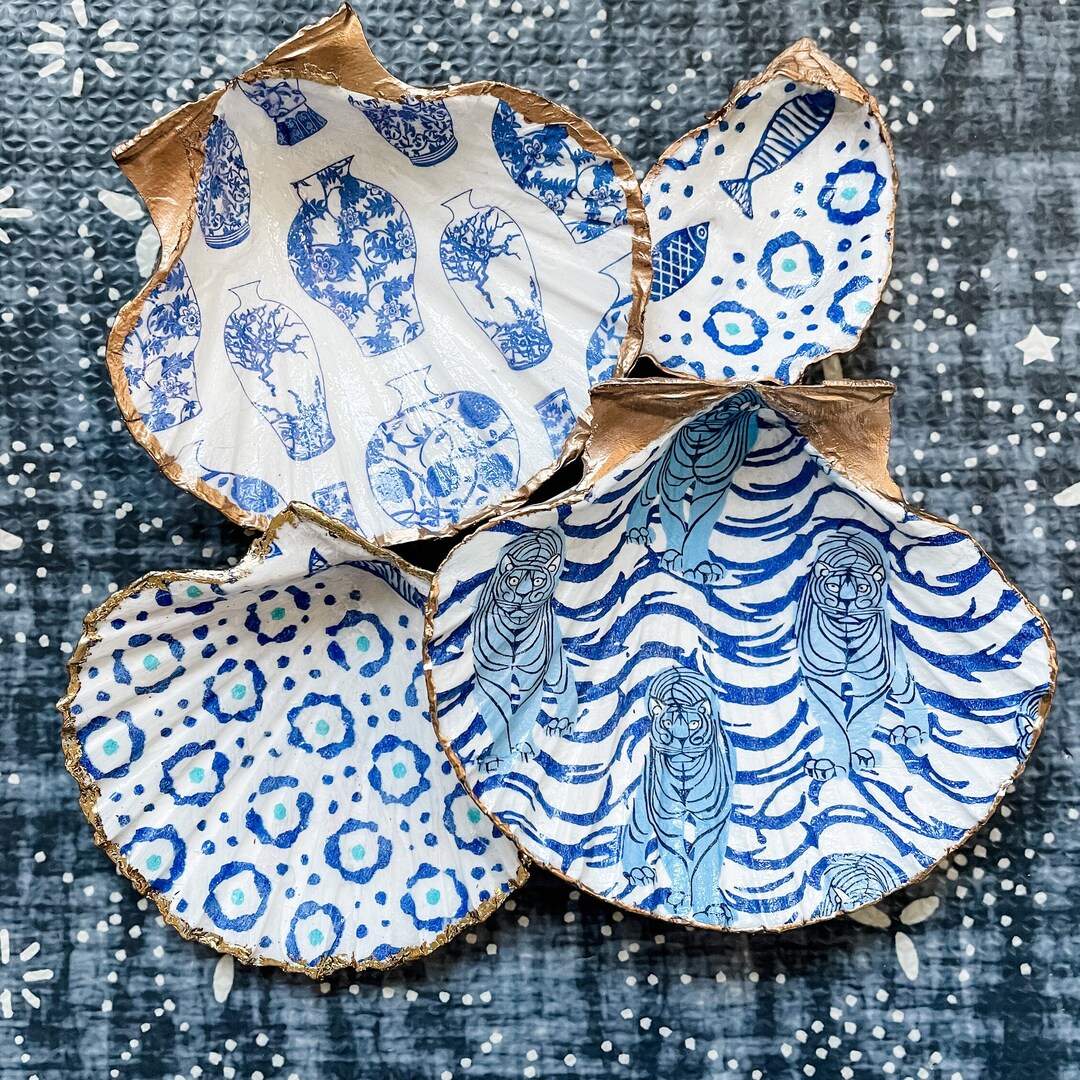 Oyster Shell Ring Dish, Hostess Gift, Graduation Gift, Bridesmaid ...