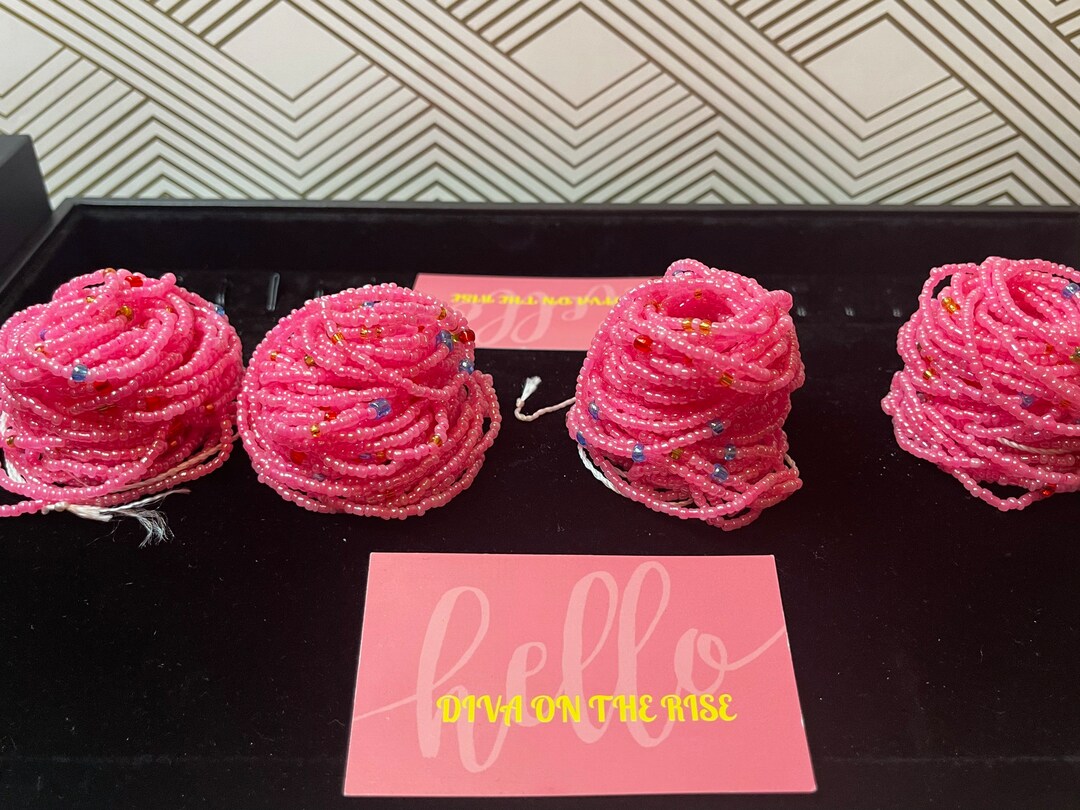 Tie-on 6-in-1 Style Baya Waist Beads/ African Jewelry/ Body - Etsy