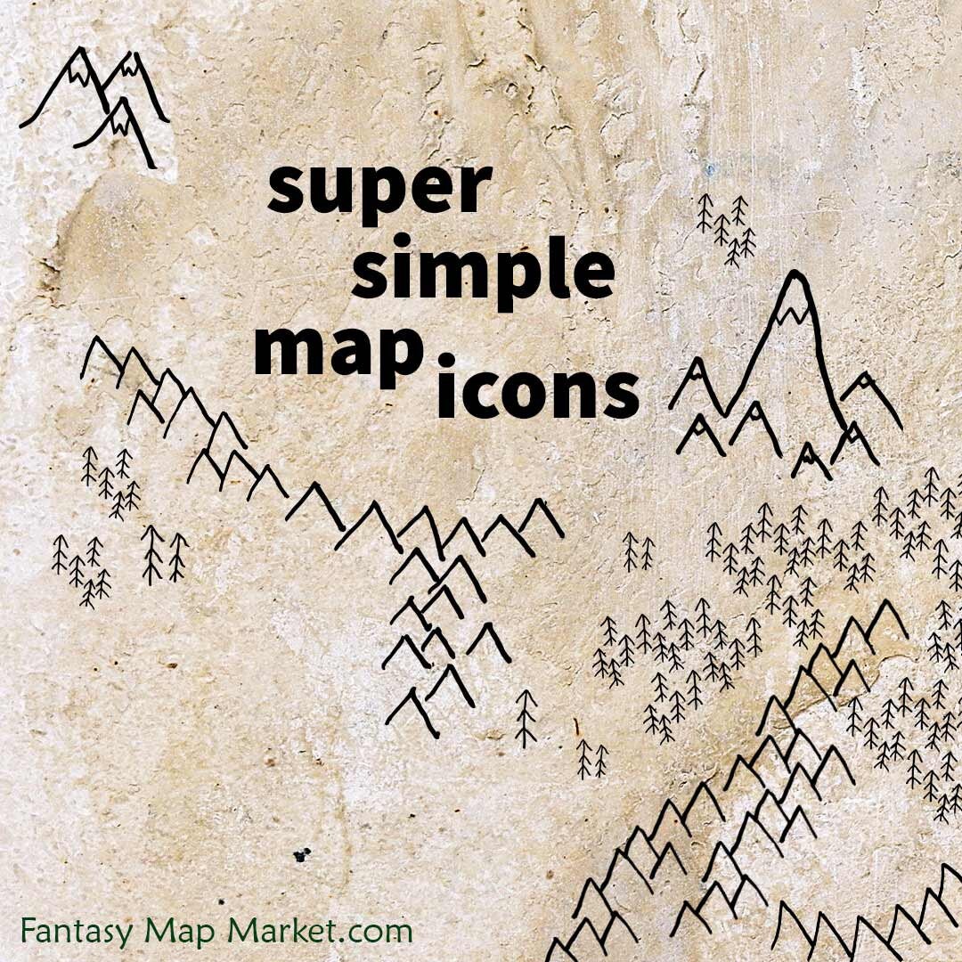 Mountain Map Icon
