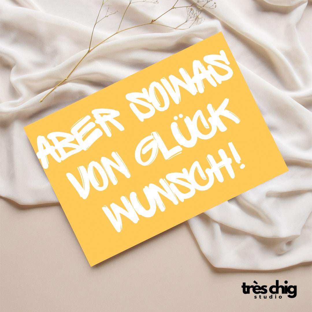 Postcard "but so Much Congratulations" by Très Chig Studio Card for ...