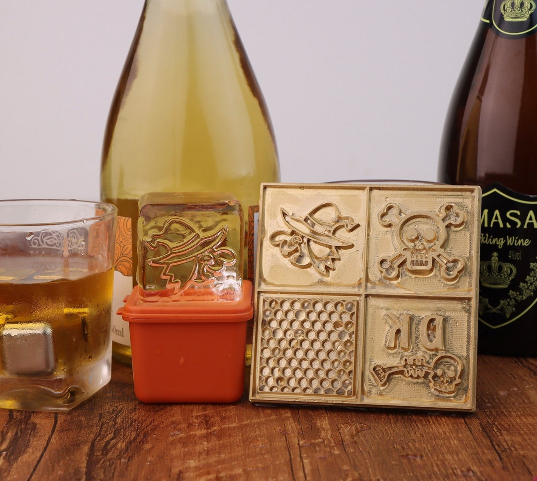 Custom Ice Plate / Custom Ice Tray / Ice Cube Stamp / Brass Mold for ...