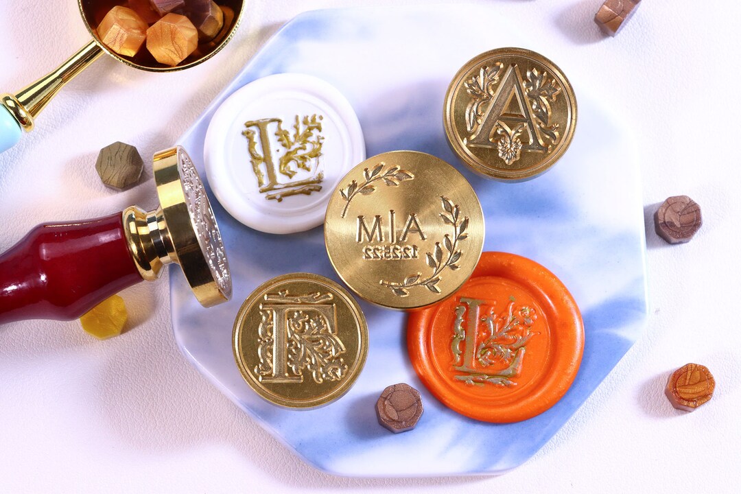 Personalized Wedding Wax Seal, Custom Logo Wax Seal Stamp Kit, Custom ...