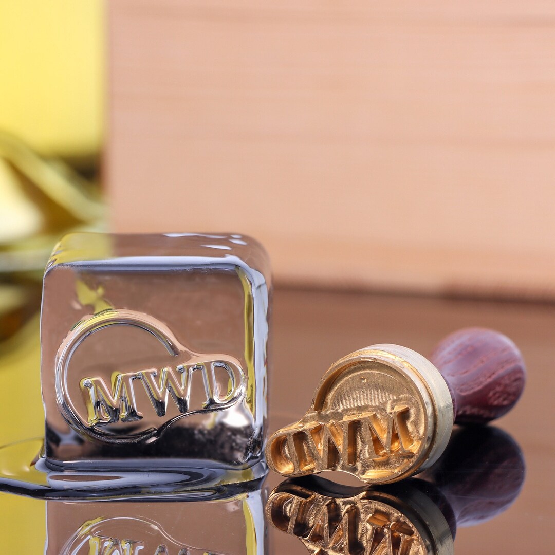 Custom Ice Cube Stamp, Personalized Ice Stamp, Cocktail Ice Stamp, Ice ...