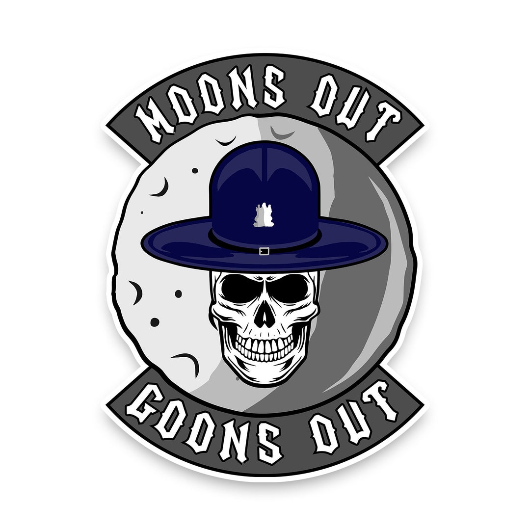 Goons Out Moons Out Sticker - Etsy
