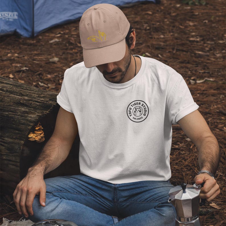 Hi Fingerspelling ASL Alphabet Embroidered Dad Cap: Chino Cotton Twill ...