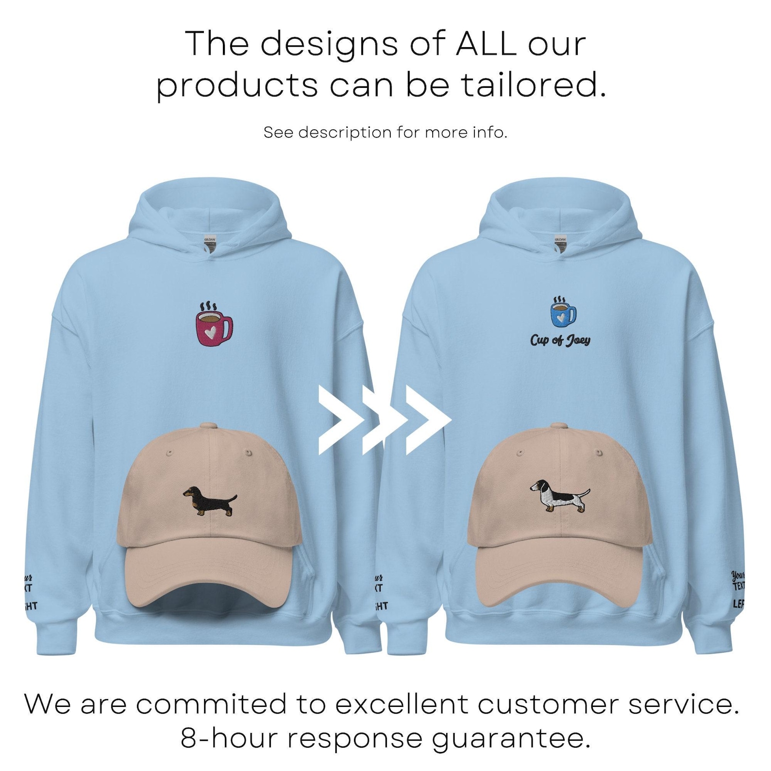 Seagull Stole Your French Fry Embroidered Hoodie: Heavy Blend Cotton ...