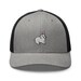 White Bunny Rabbit Embroidered Trucker Hat: Structured Retro Cap With ...
