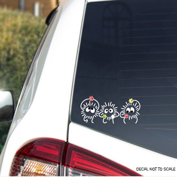 Soot Sprites Car Decal - Etsy