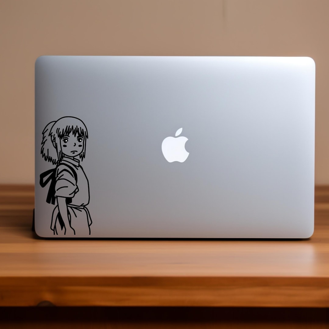 Anime Ghibli Spirited Away Chihiro Vinyl Waterproof Car Window & Laptop ...
