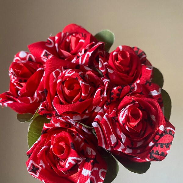 Flower Bandana - Etsy