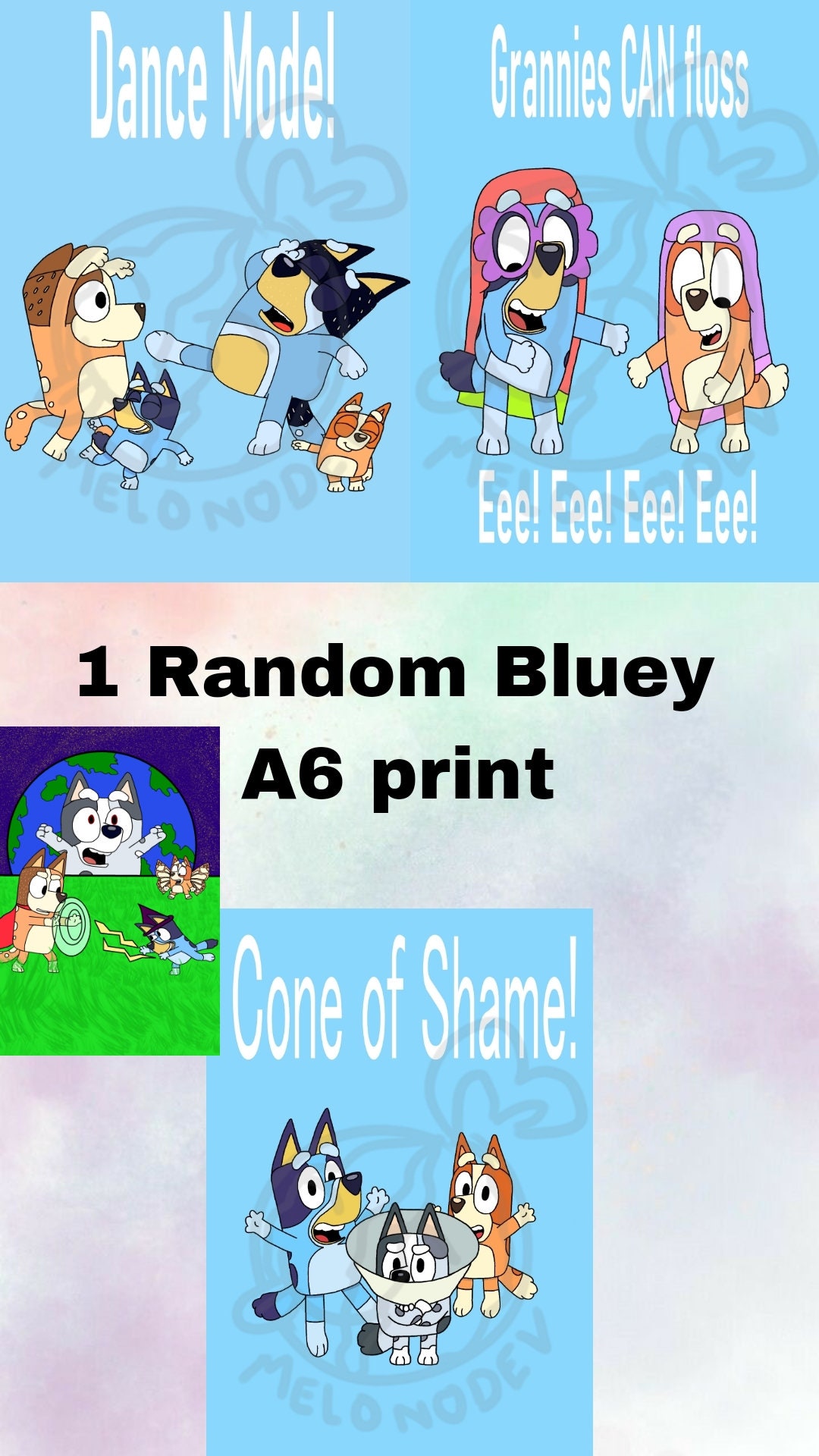 Bluey Surprise Tas Gaat Er Uit - Etsy