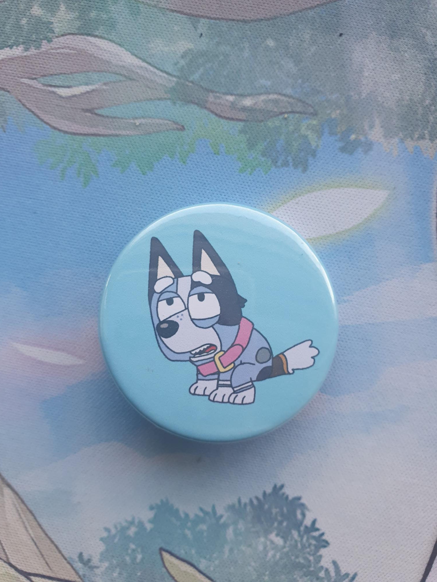 More Bluey Buttons Goes Out. - Etsy